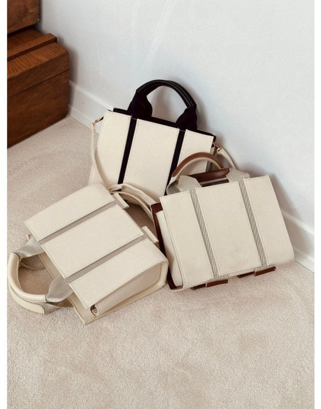 Aesthetic Tote Bags Small Tote Bags Cute Canvas Bags Mini Tote Bags ...