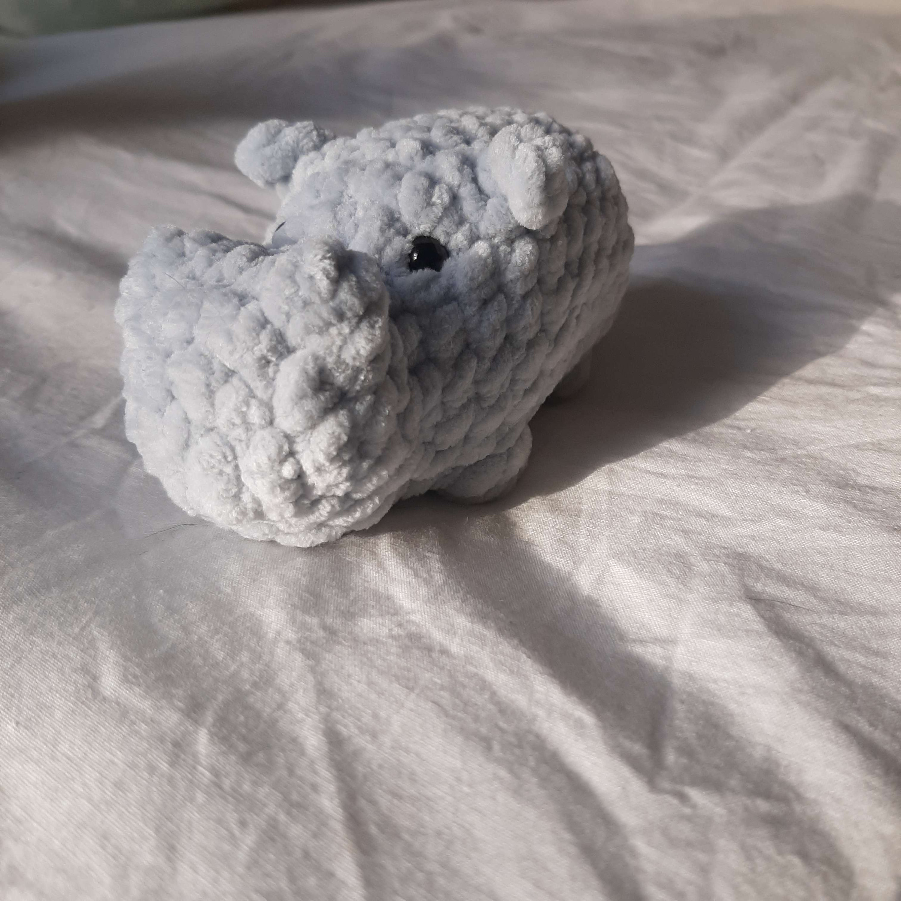 Crochet Canadian House Hippo Pattern (crochet Hippo Pattern, Amigurumi ...