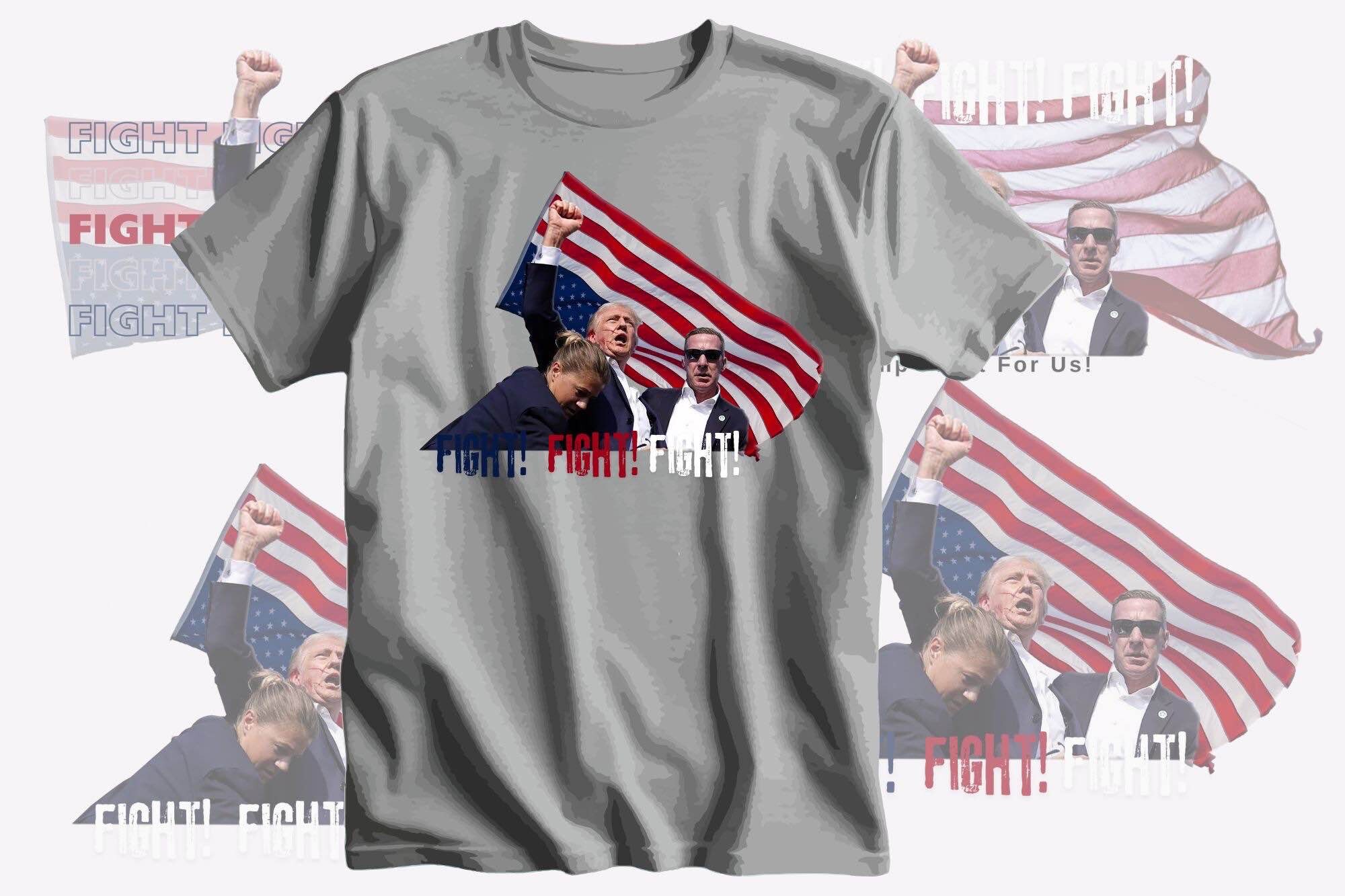 Trump Fight Designs Trump PNG, SVG Print Ready to Press Designs - Etsy