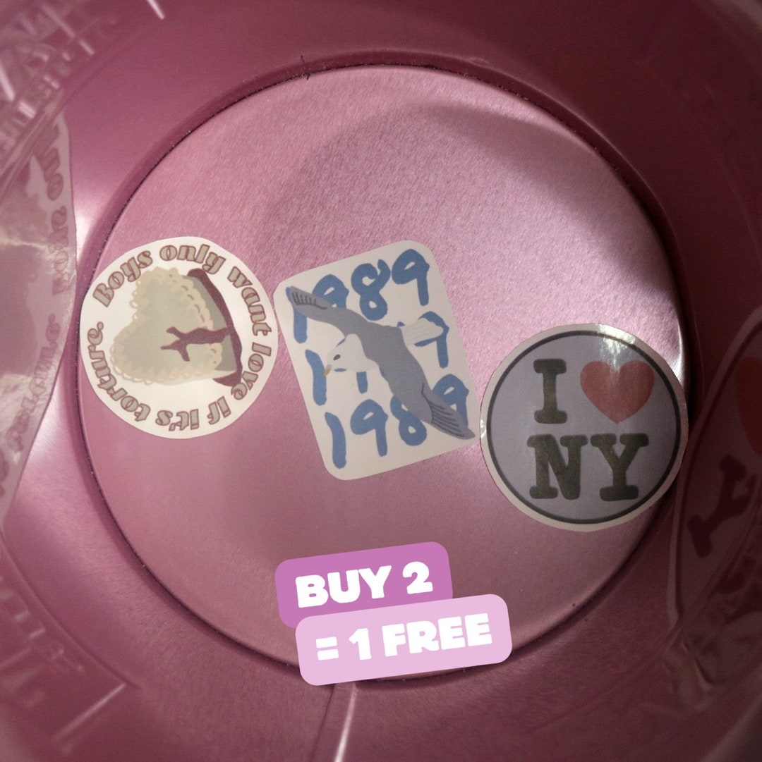 1989 Era Stickers, Taylor Swift Inspired Stickers, 1989 Album Stickers ...
