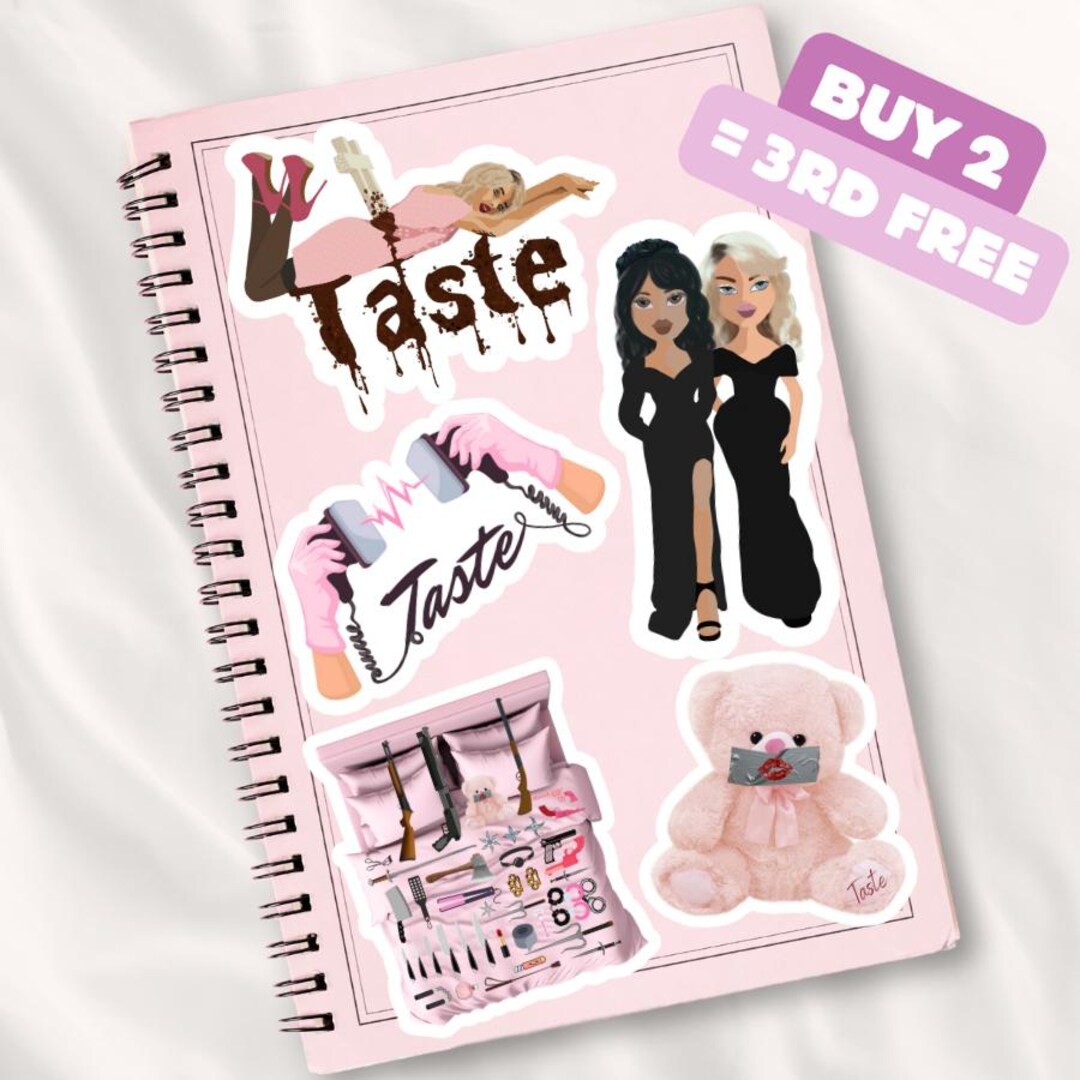 Sabrina Carpenter Taste Stickers, Sabrina Carpenter Inspired Stickers ...