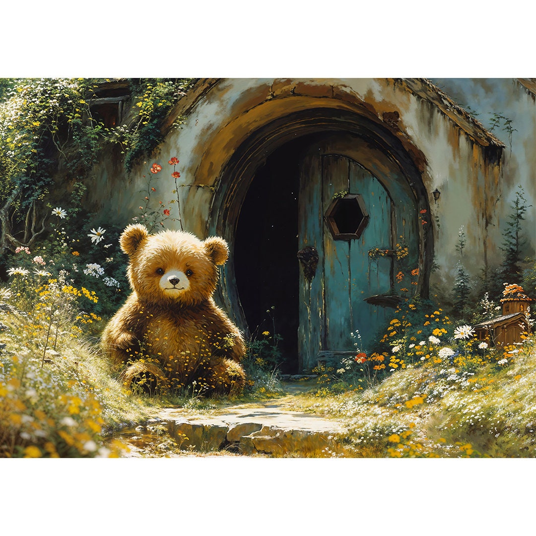 Studio Ghibli-inspired Art Print: I Am Benny. Watercolour Fantasy ...