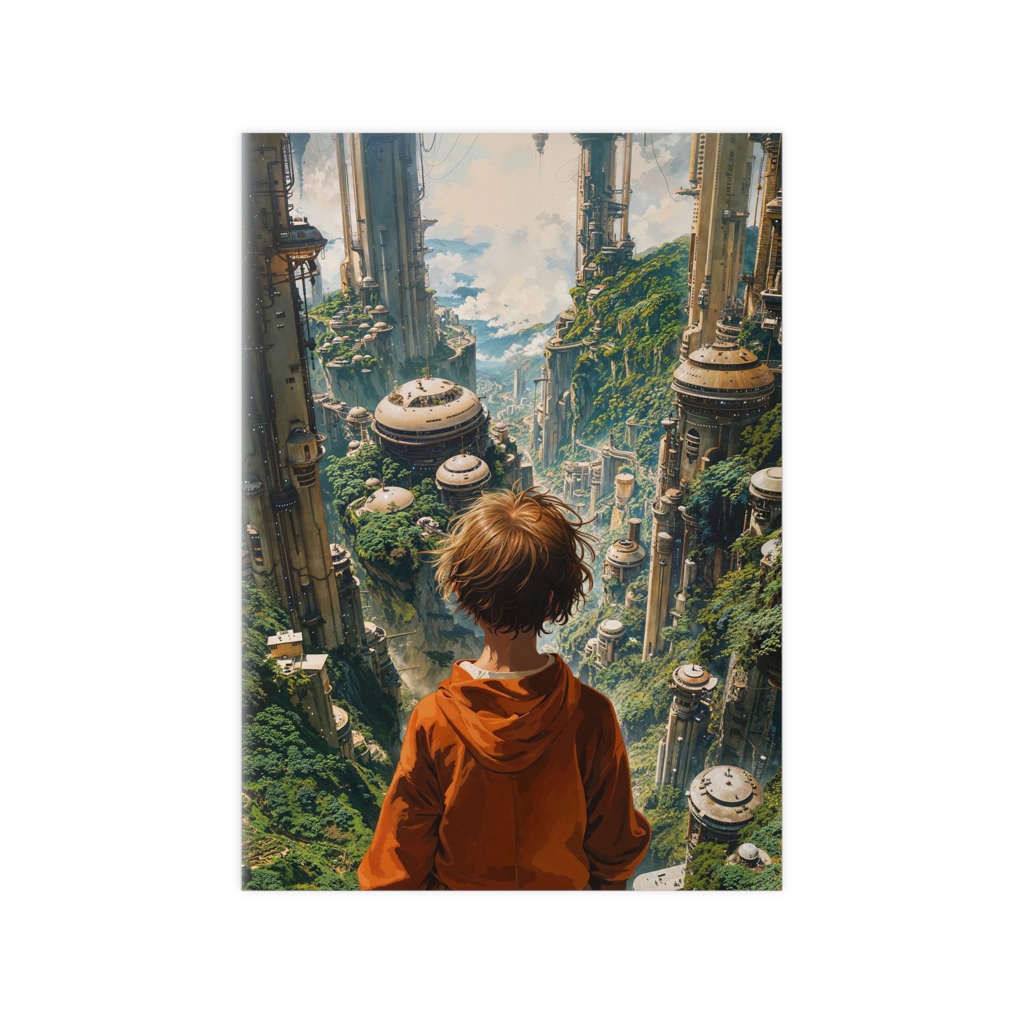 Studio Ghibli-inspired Art Print: the Boy of Aralea. Watercolour ...