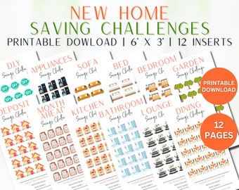 A5 Ultimate Savings Challenge Binder Scratch off Pack 2 - Etsy