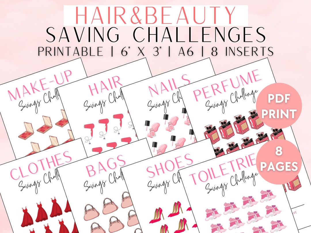 Hair Beauty Savings Challenge, Treat Yourself Savings Challenge ...