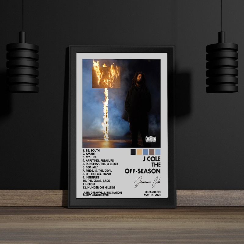 J Cole Album Poster - Etsy
