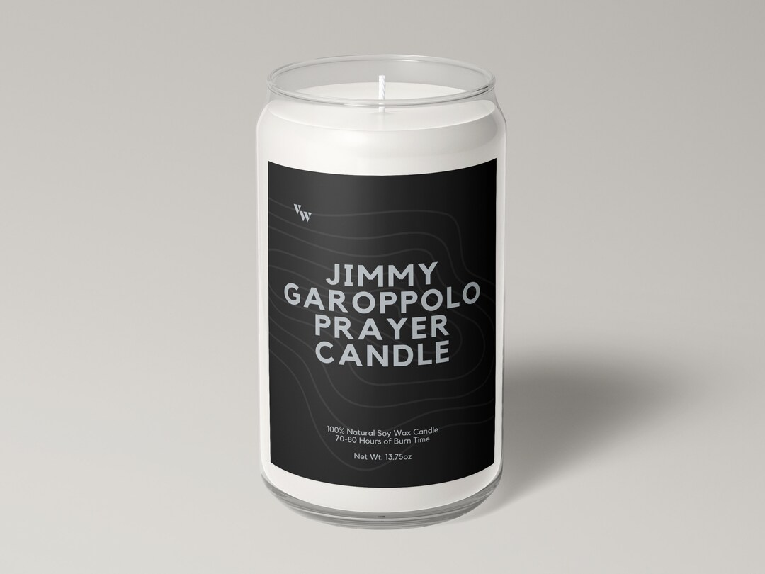 Gimmy Garoppolo Prayer Candle Las Vegas Raiders Candle NFL - Etsy