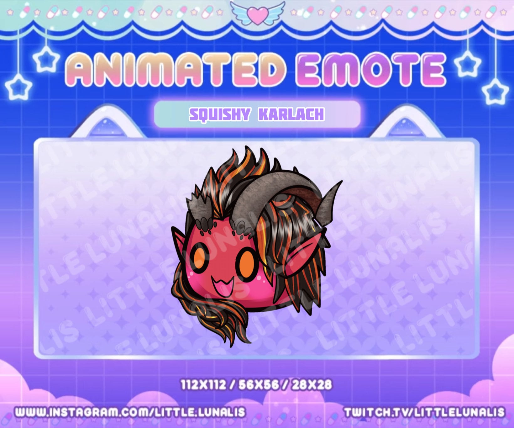 Animated Squishy Karlach for Twitch Streamers, Discord, Youtube ...