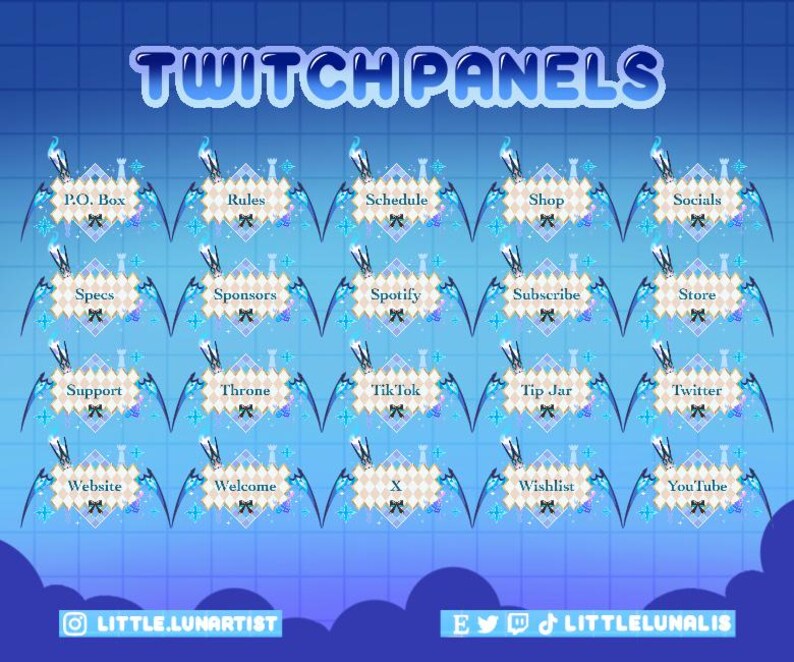 40 Honkai: Star Rail Cerydra Themed Panels for Twitch Streamers ...