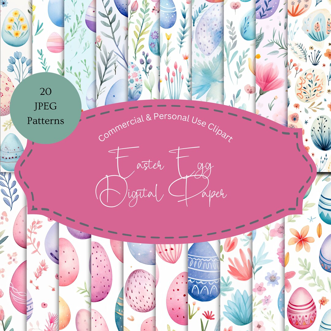 Easter Pastel Junk Journal | Easter Junk Journal Kit | Easter Egg ...