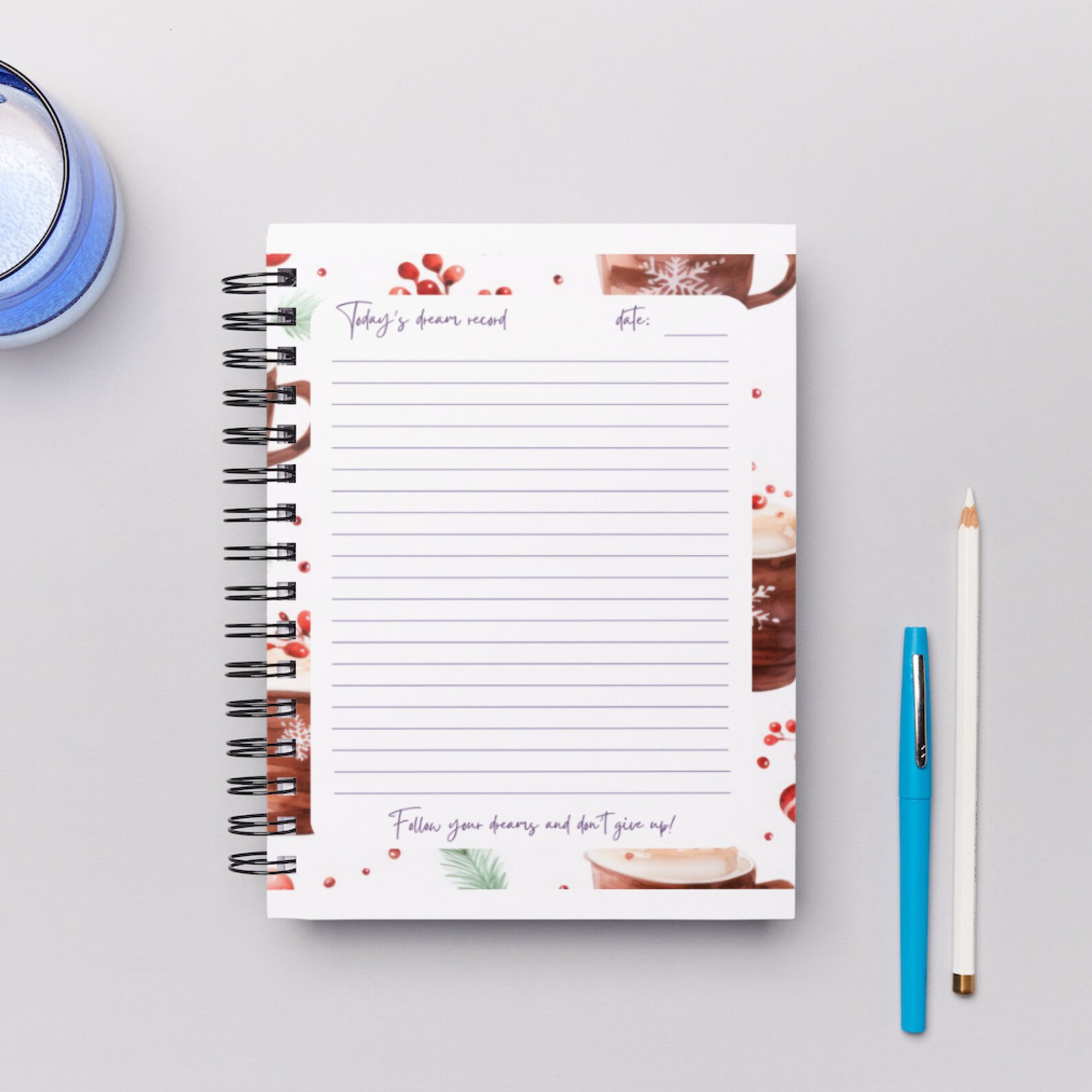 Hot Chocolate Digital Paper Seamless | Hot Chocolate Digital Paper ...