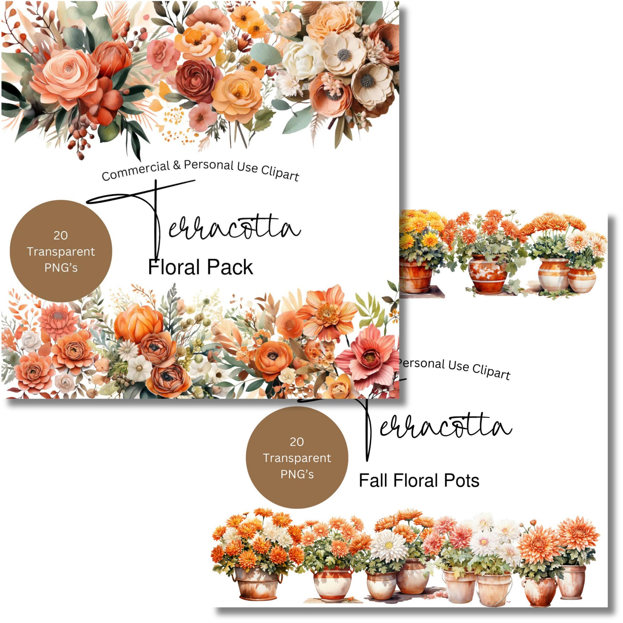 Fall Watercolor Clipart Bundle Fall Pumpkin Clipart Fall Foliage ...