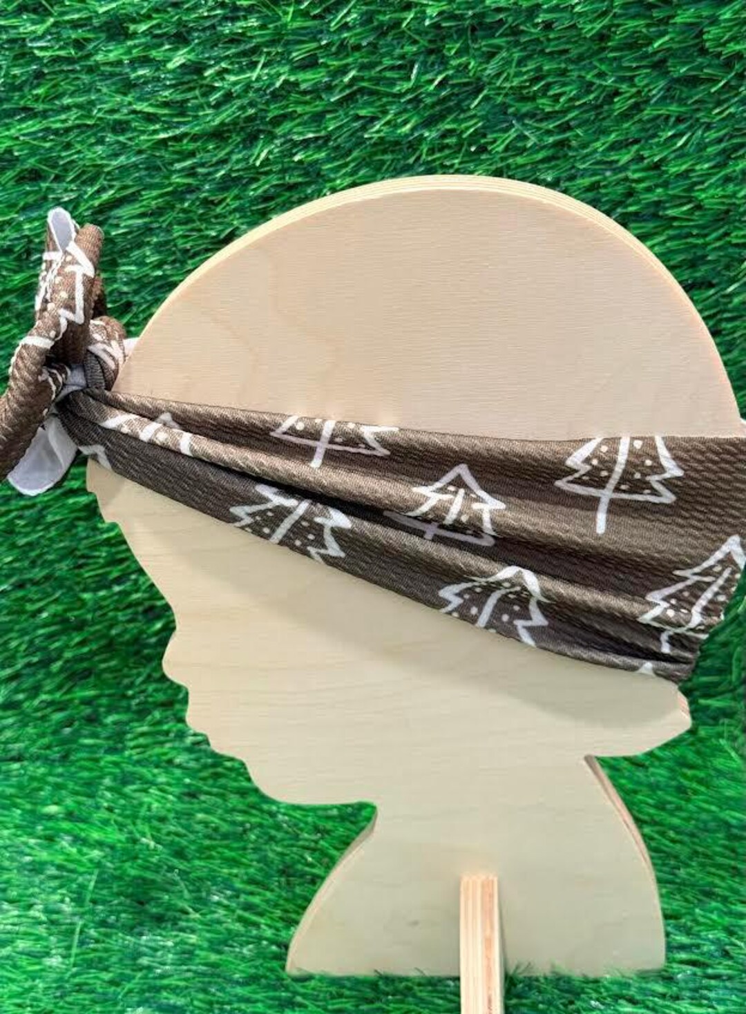 Green Trees Head Wrap - Etsy