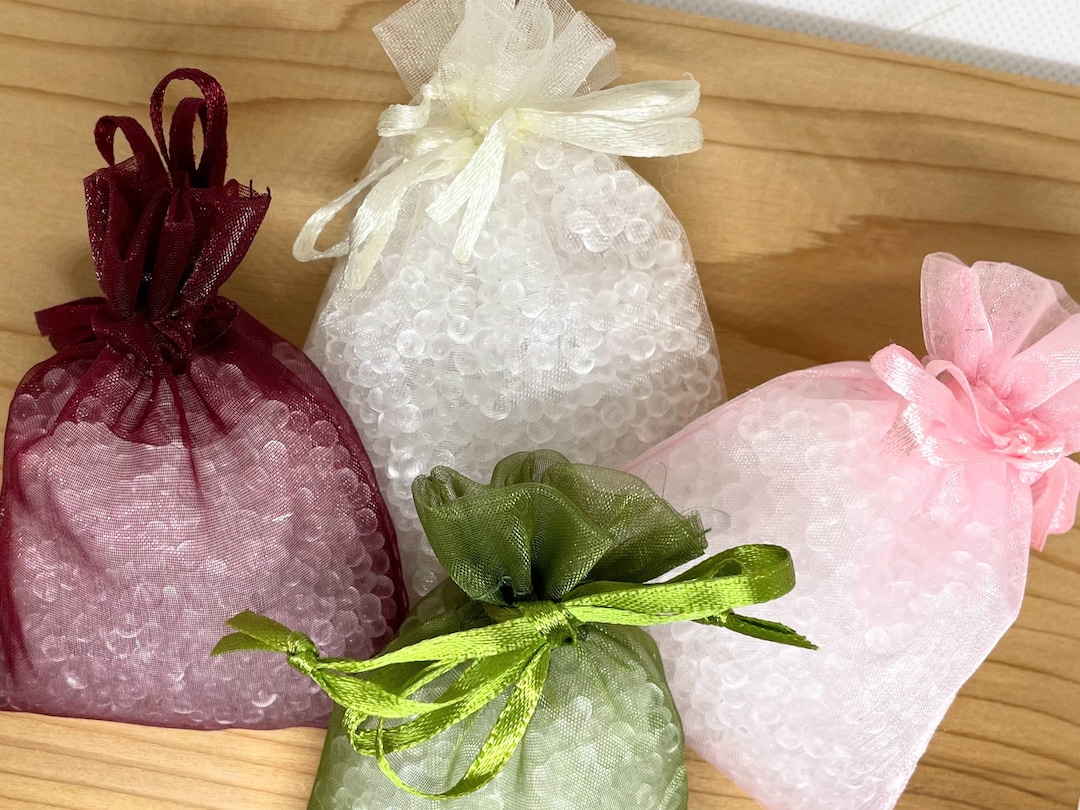 4 Pack of Scented Sachets | Highly Scented Aroma Bead Fragrant Sachet ...