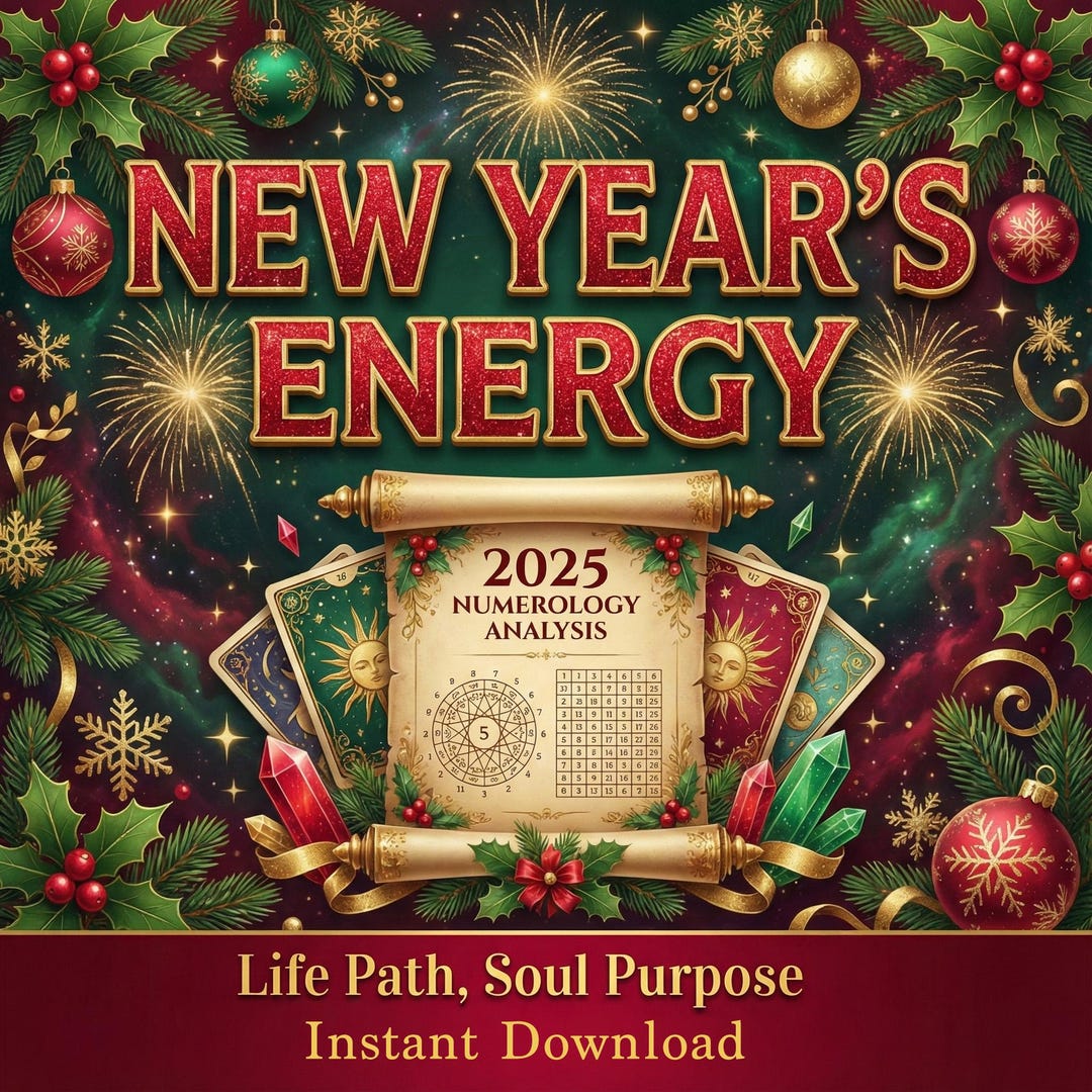 What is Your New Year's Energy?, Personalized Numerology Report ...