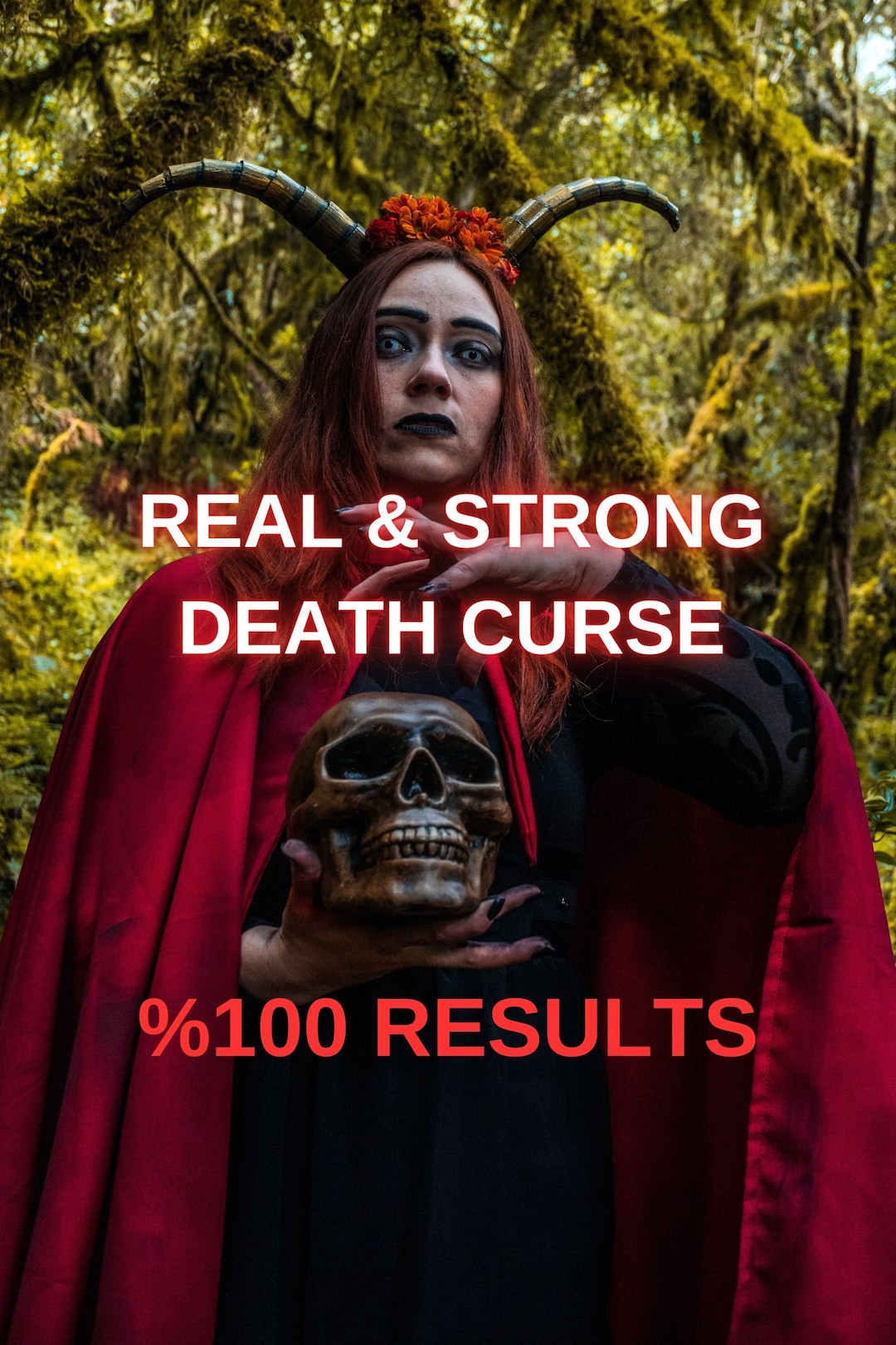 Real Death Spell, Same Day Cast, Death Curse, Demon Ritual, Destroy ...