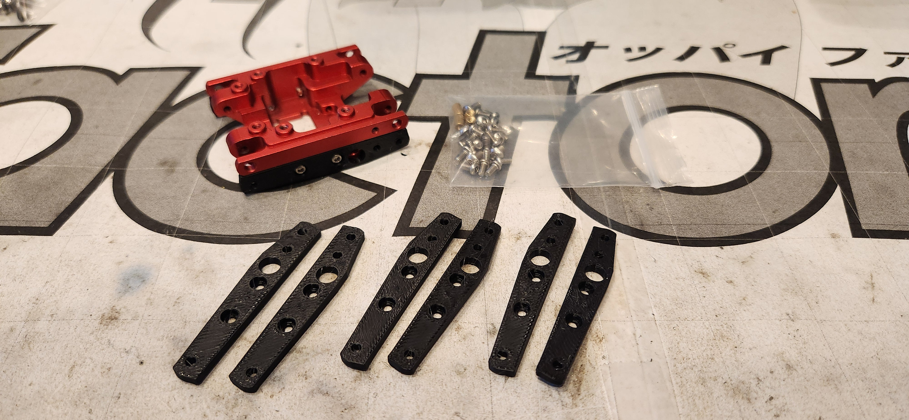 Oppai Factory High Clearance Side Mount Refills for Trx4m Trans Plate ...