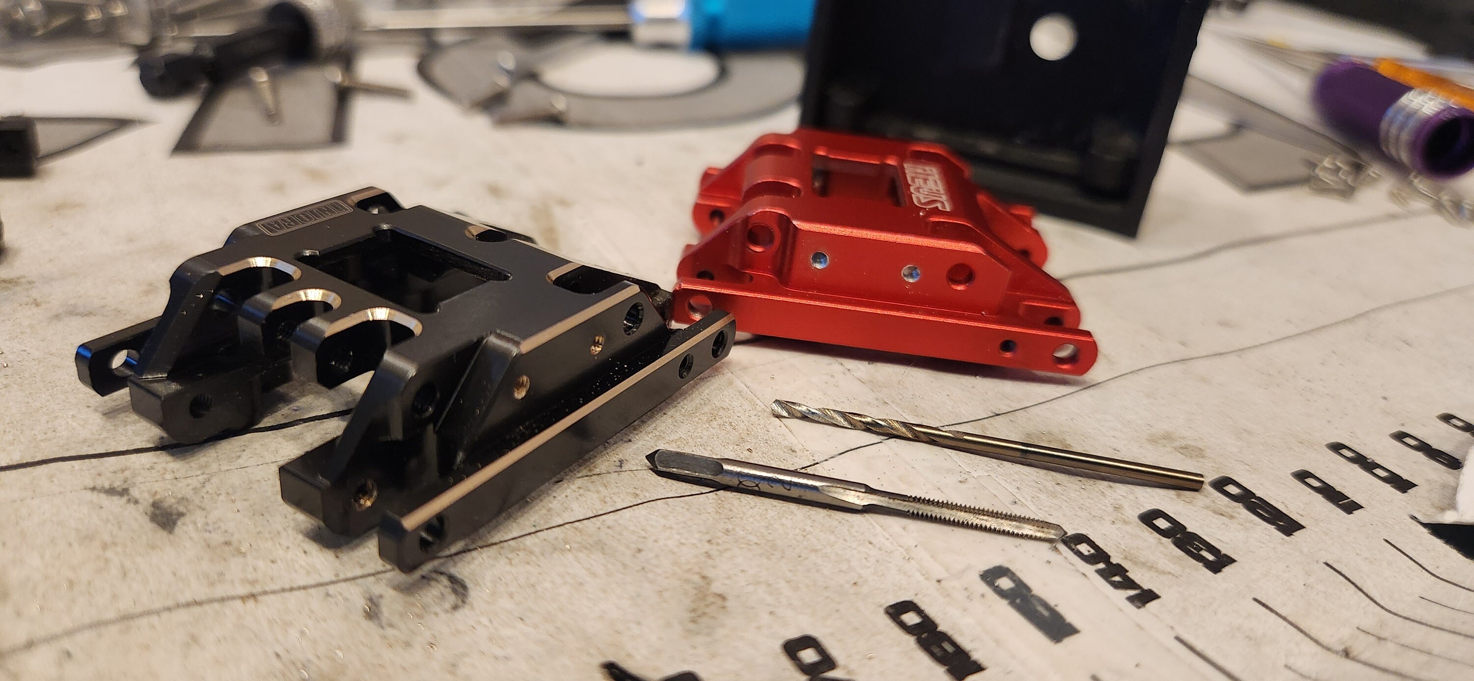 Oppai Factory High Clearance Drill Jig for Trx4m Metal Trans Plates - Etsy