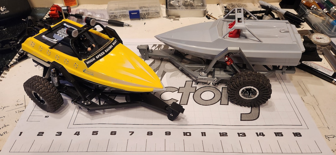 Oppai Factory Prerunner Trailer for Sprintjet / WL917 (fits Trx4m ...