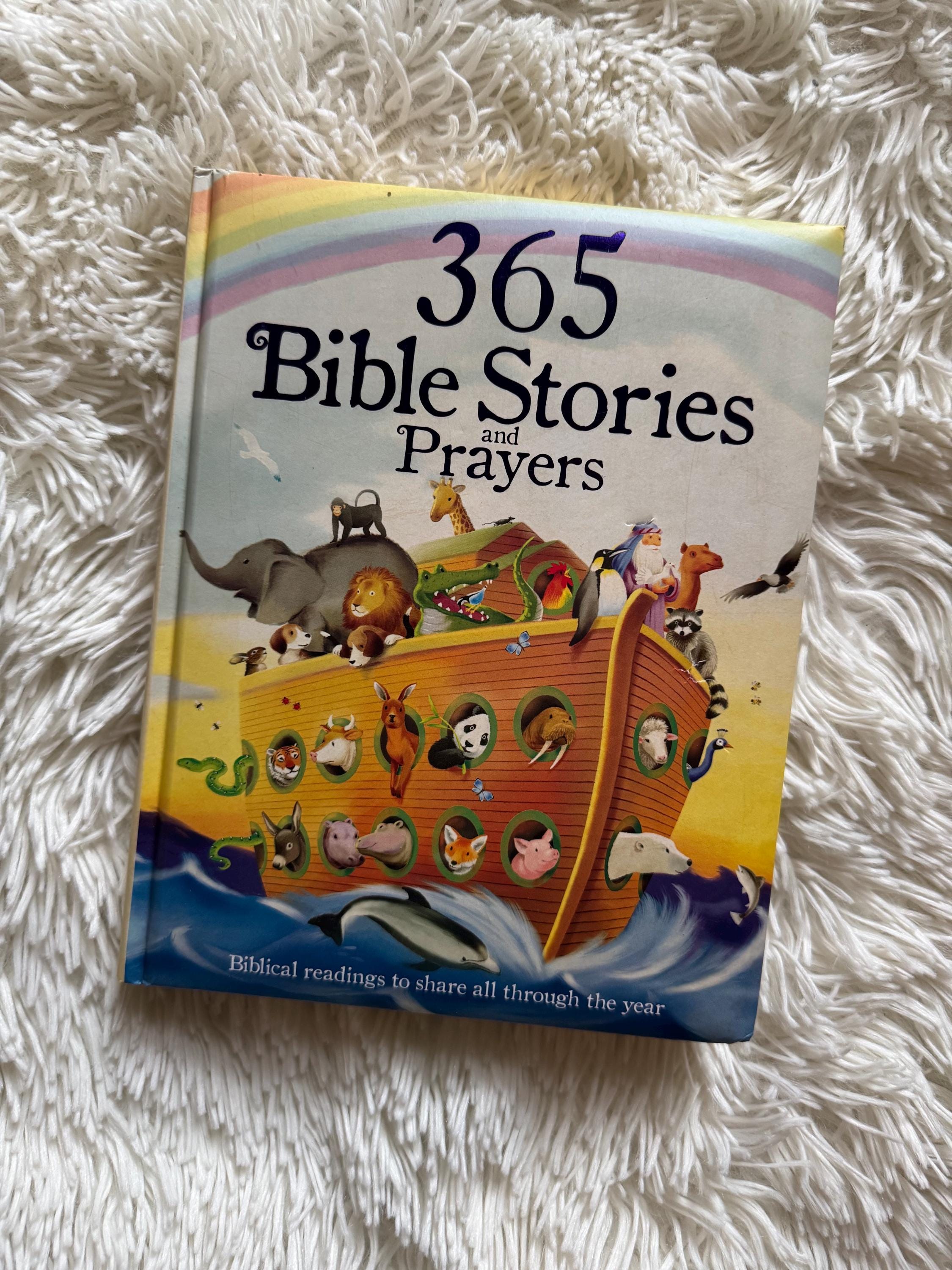 365 Bible Stories and Prayers for Children Book - Etsy