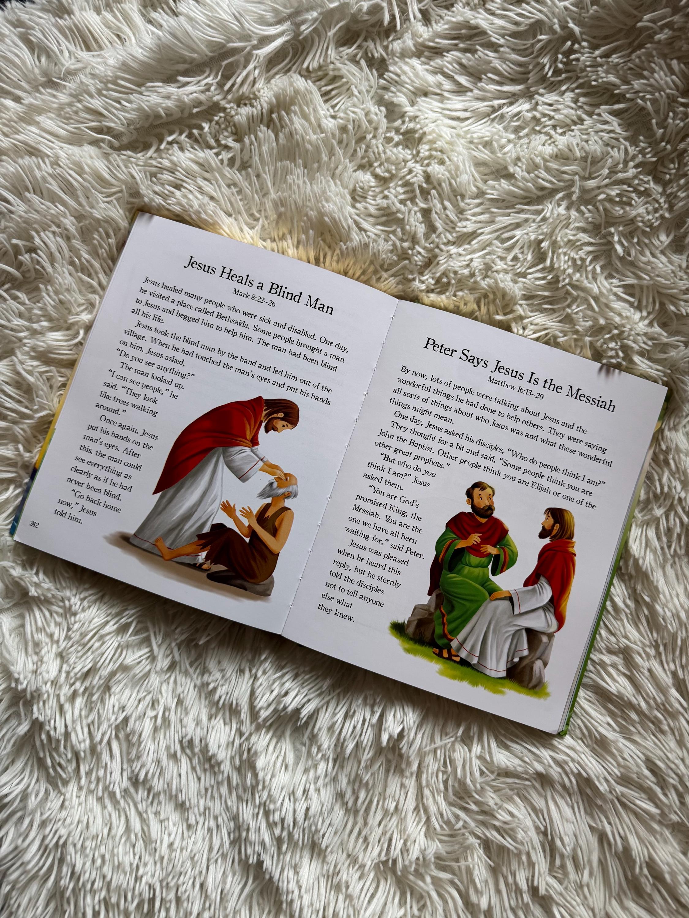 365 Bible Stories and Prayers for Children Book - Etsy