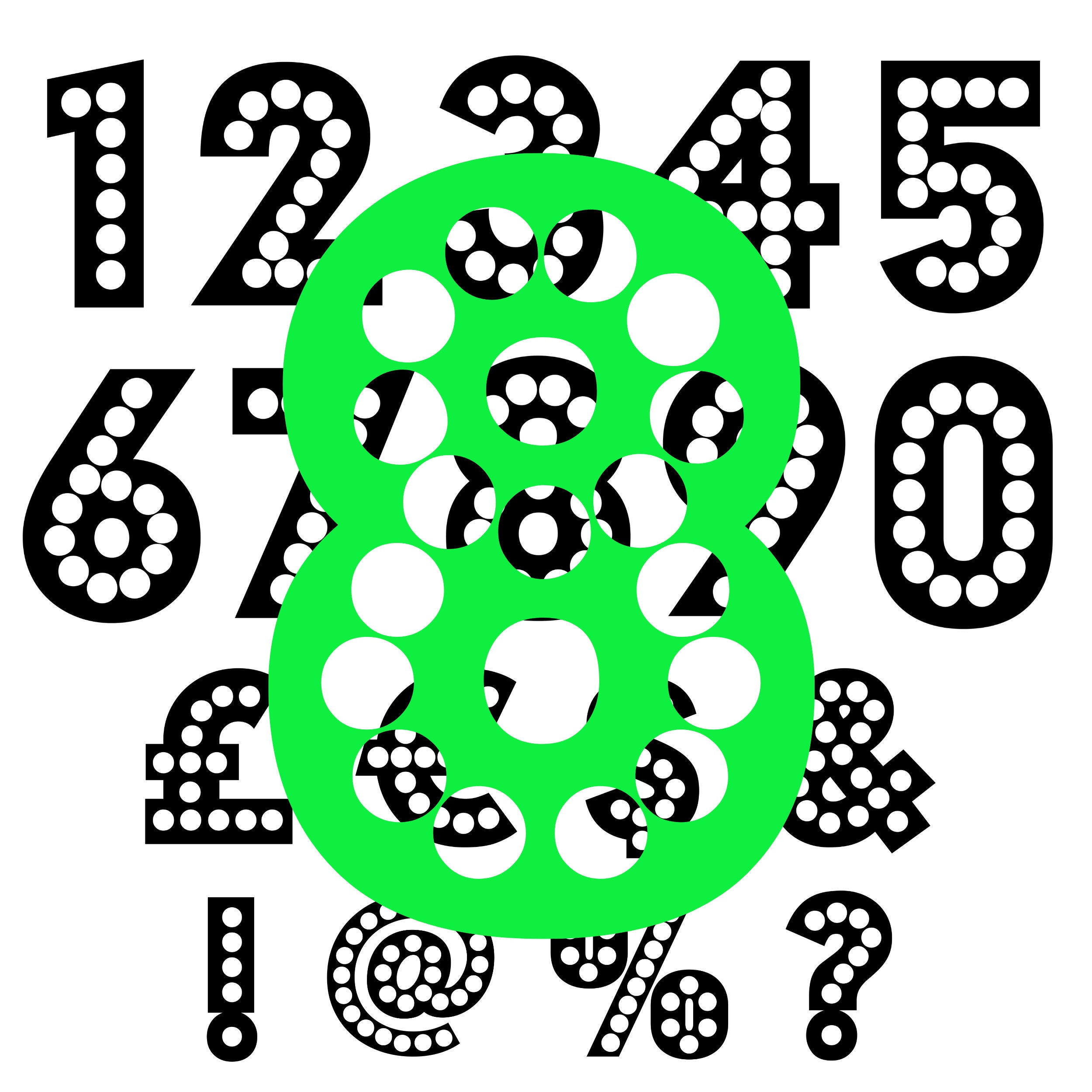 Canva Fillable Letters Fairground Alphabet Alphabet Svg - Etsy