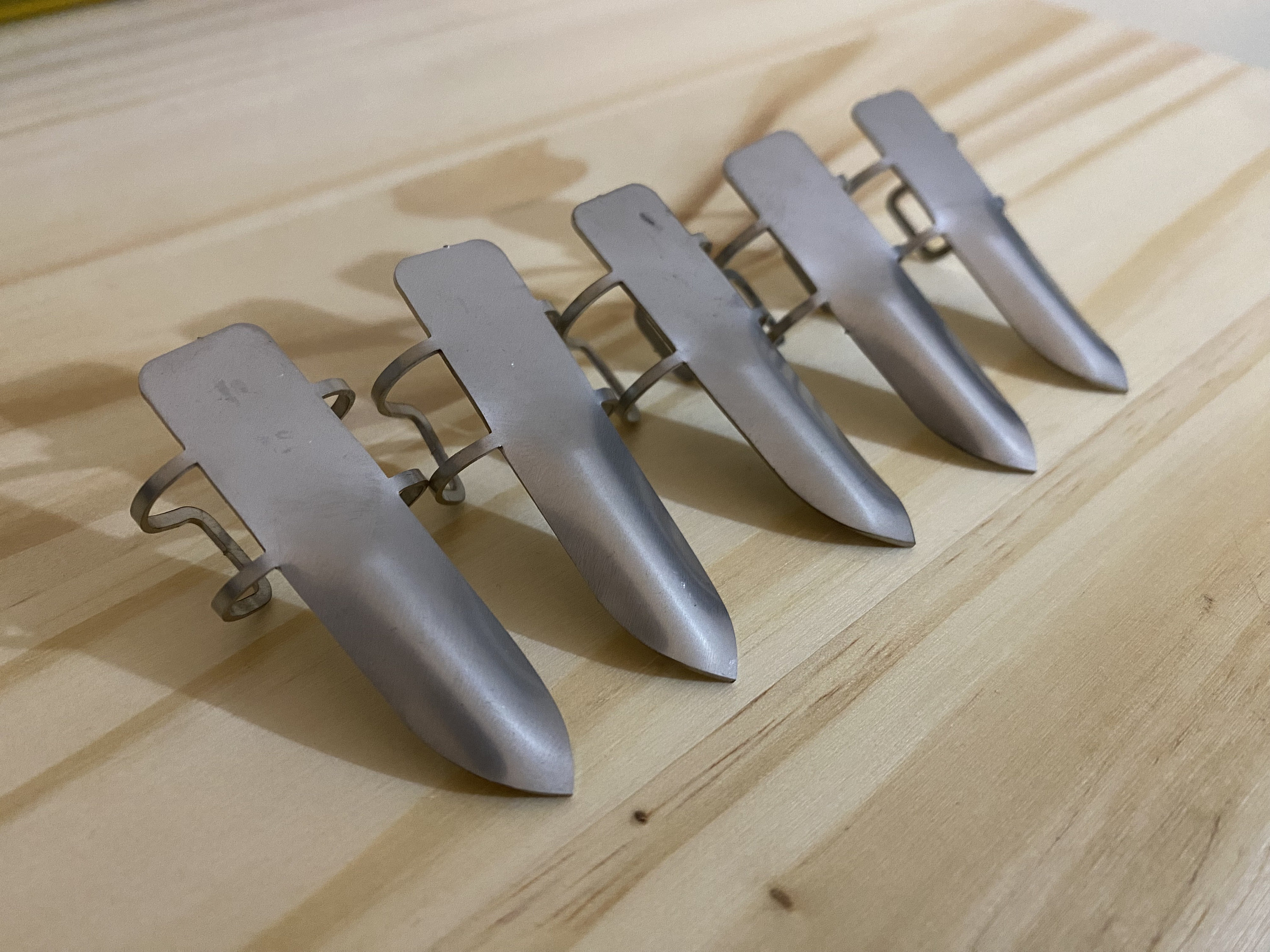 Budget Stainless Steel Primal Scratcher Claws Set of 5 - Etsy