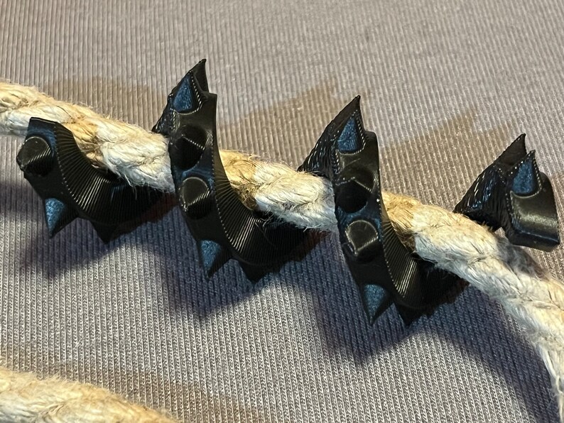 Spiked Rope Wrap - Etsy