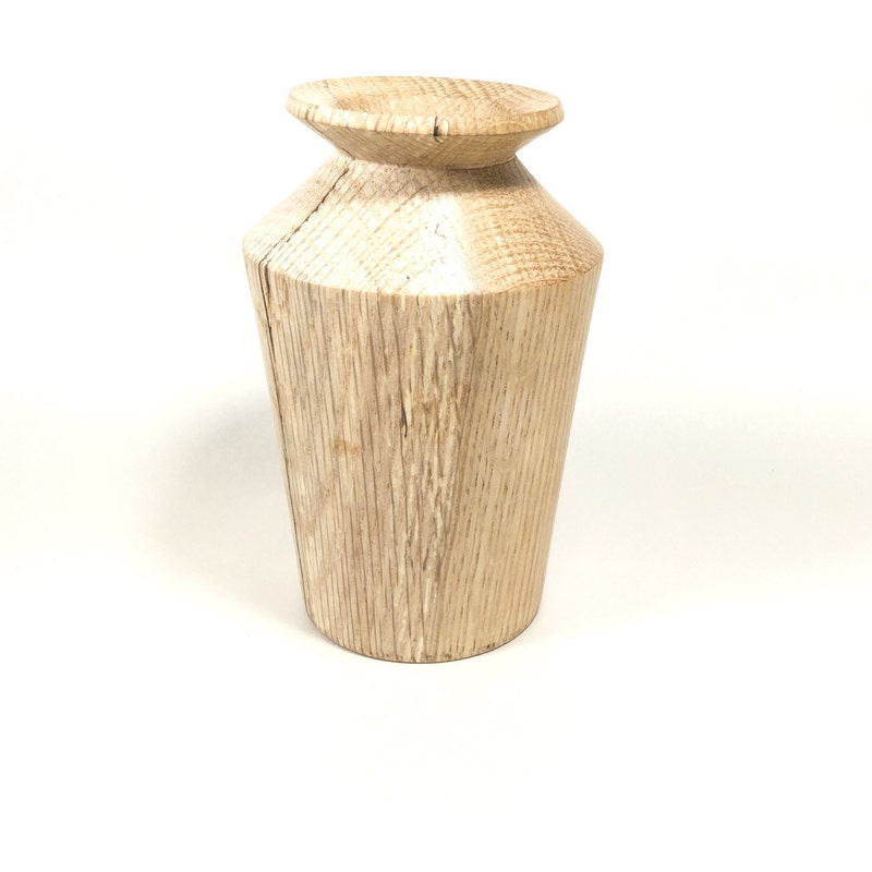 Rustic Wood Vase - Etsy