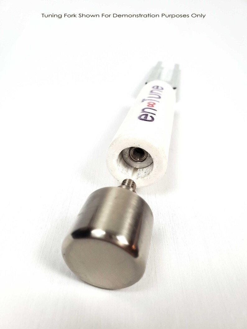 Balanced Tuning Fork Grip | White Balancing Tuning Fork Handle | Crown ...
