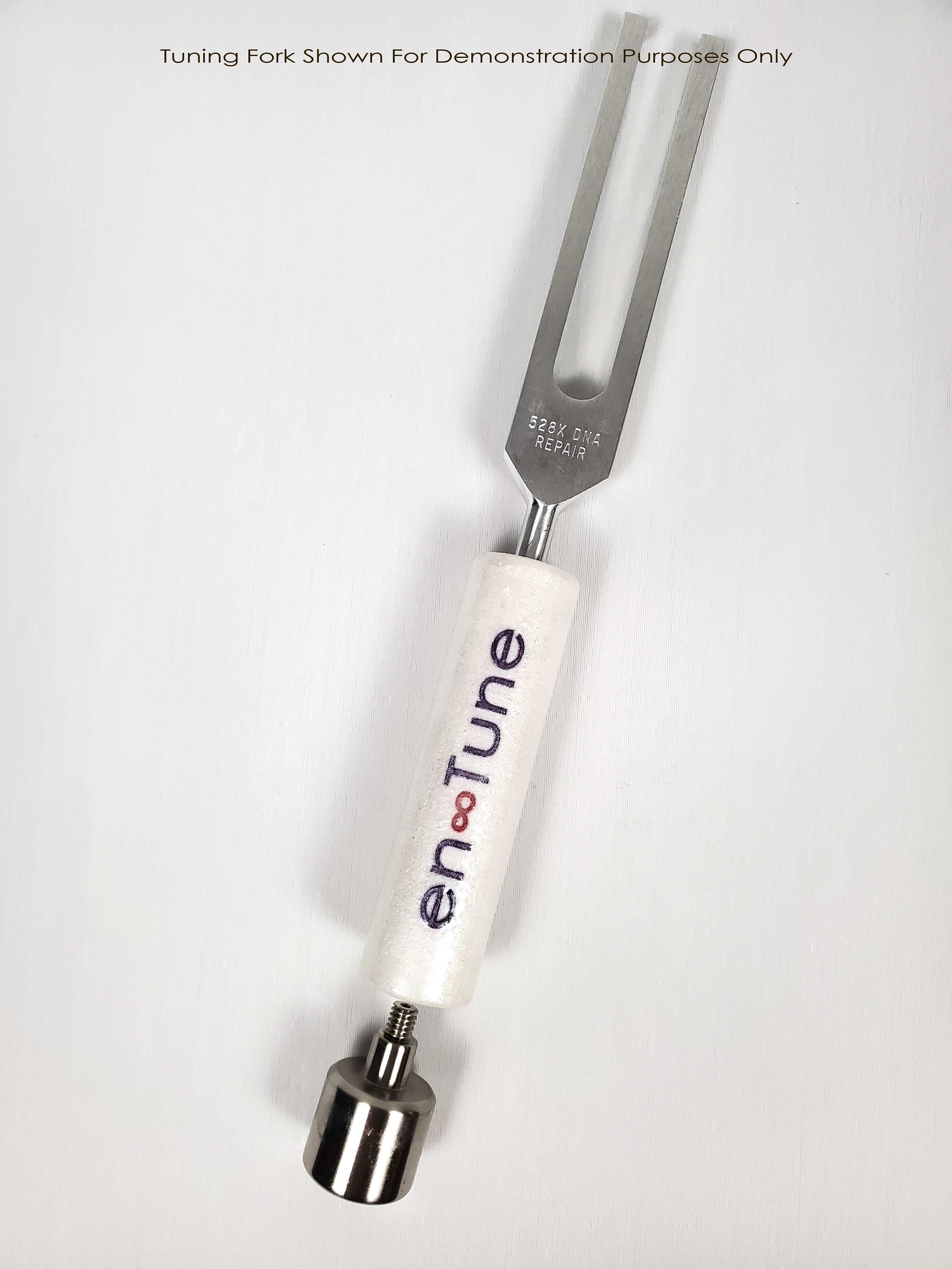 Balanced Tuning Fork Grip | White Balancing Tuning Fork Handle | Crown ...