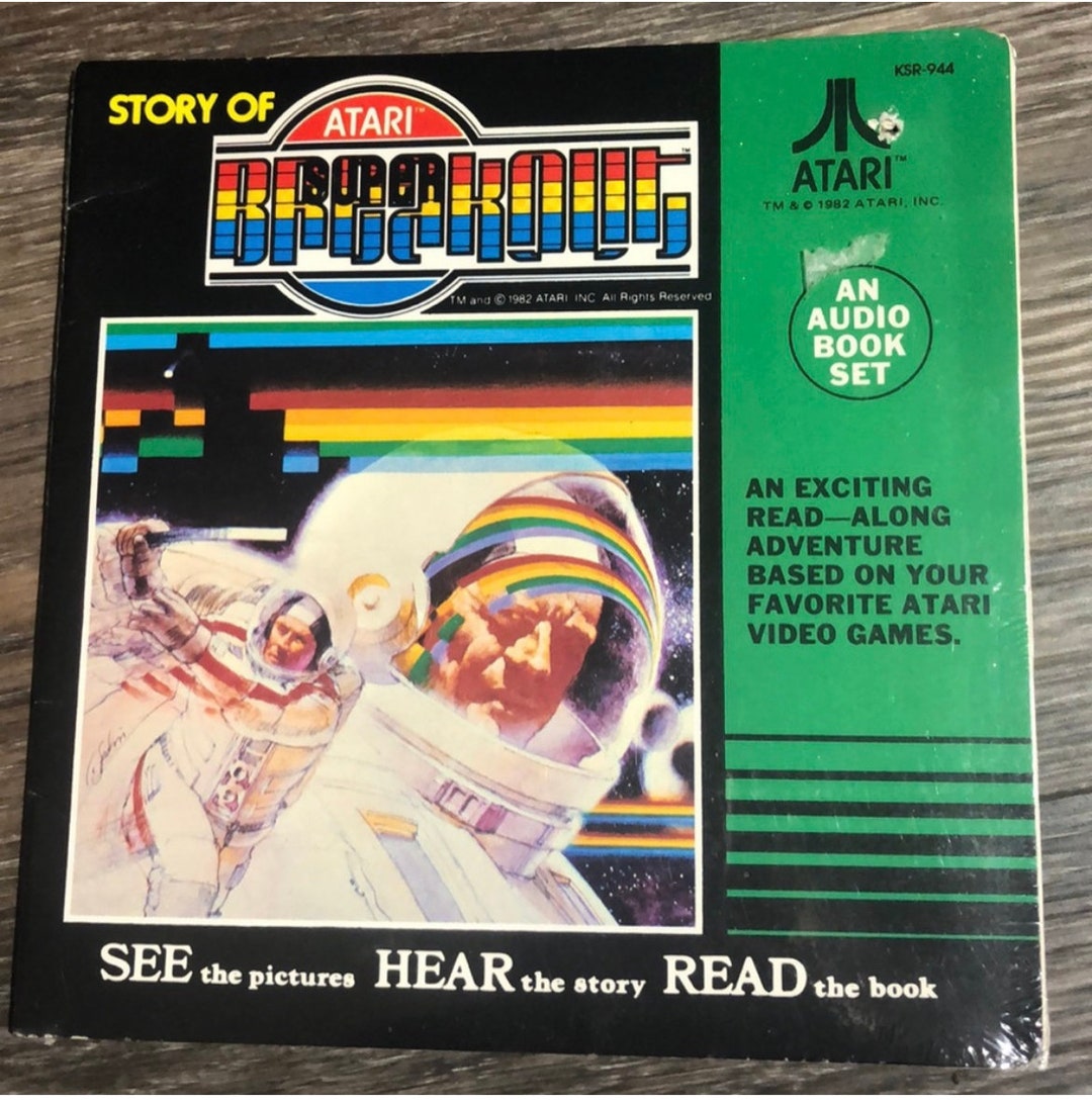 Vintage Atari Breakout Record & Read Along Brand New - Etsy