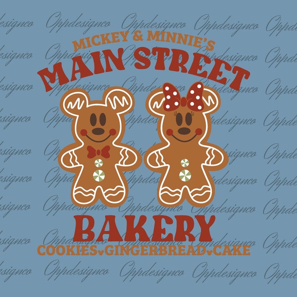 Mickey Gingerbread Christmas Svg - Etsy