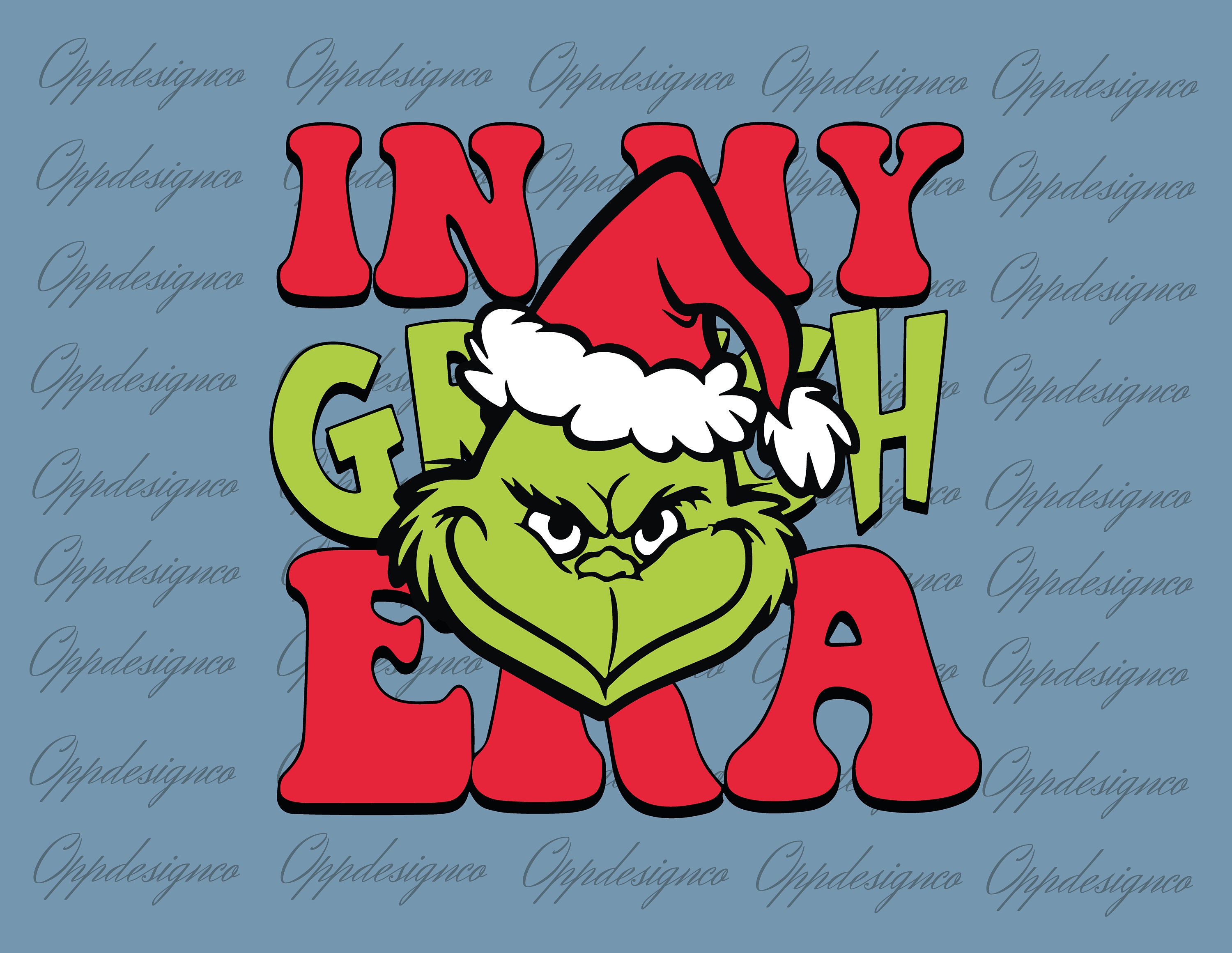 In My Grinch Era Svg, Grinch Christmas Svg, Grinch Chrismas Era Svg ...