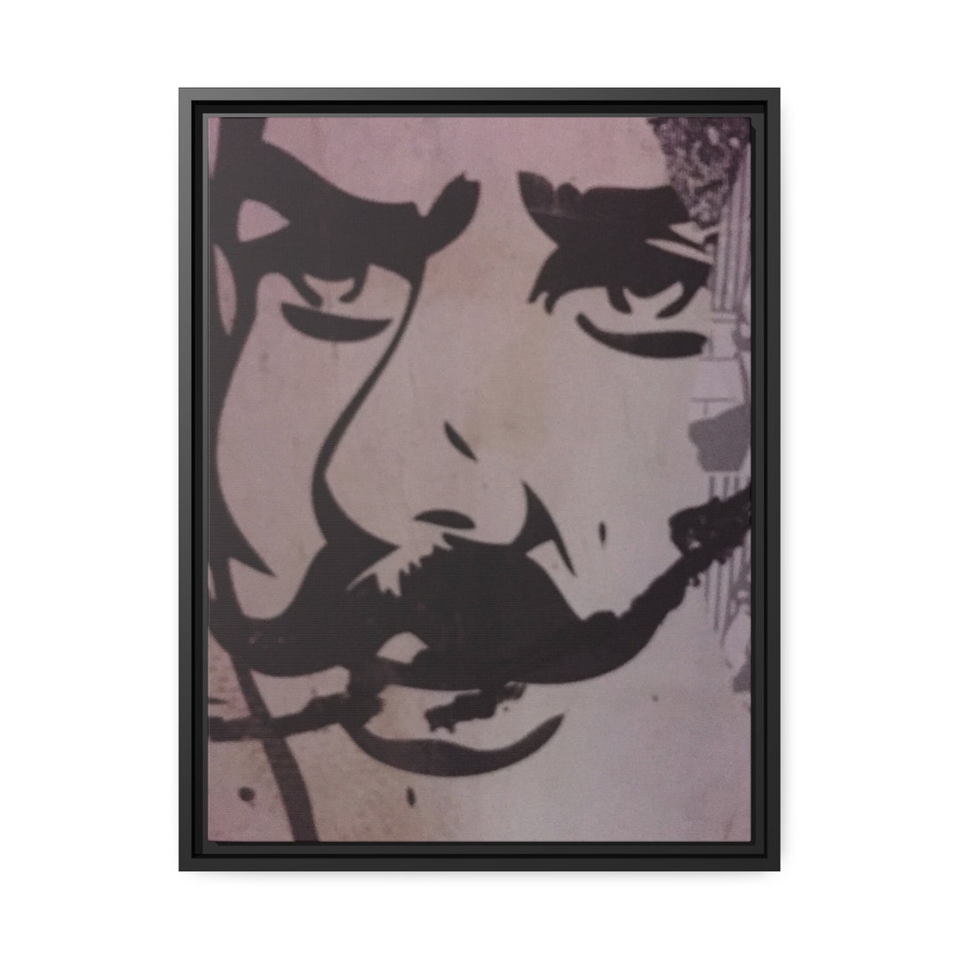 Face From the Barn at Bonnaroo - Bonnaroo Themed - Matte Canvas, Black ...
