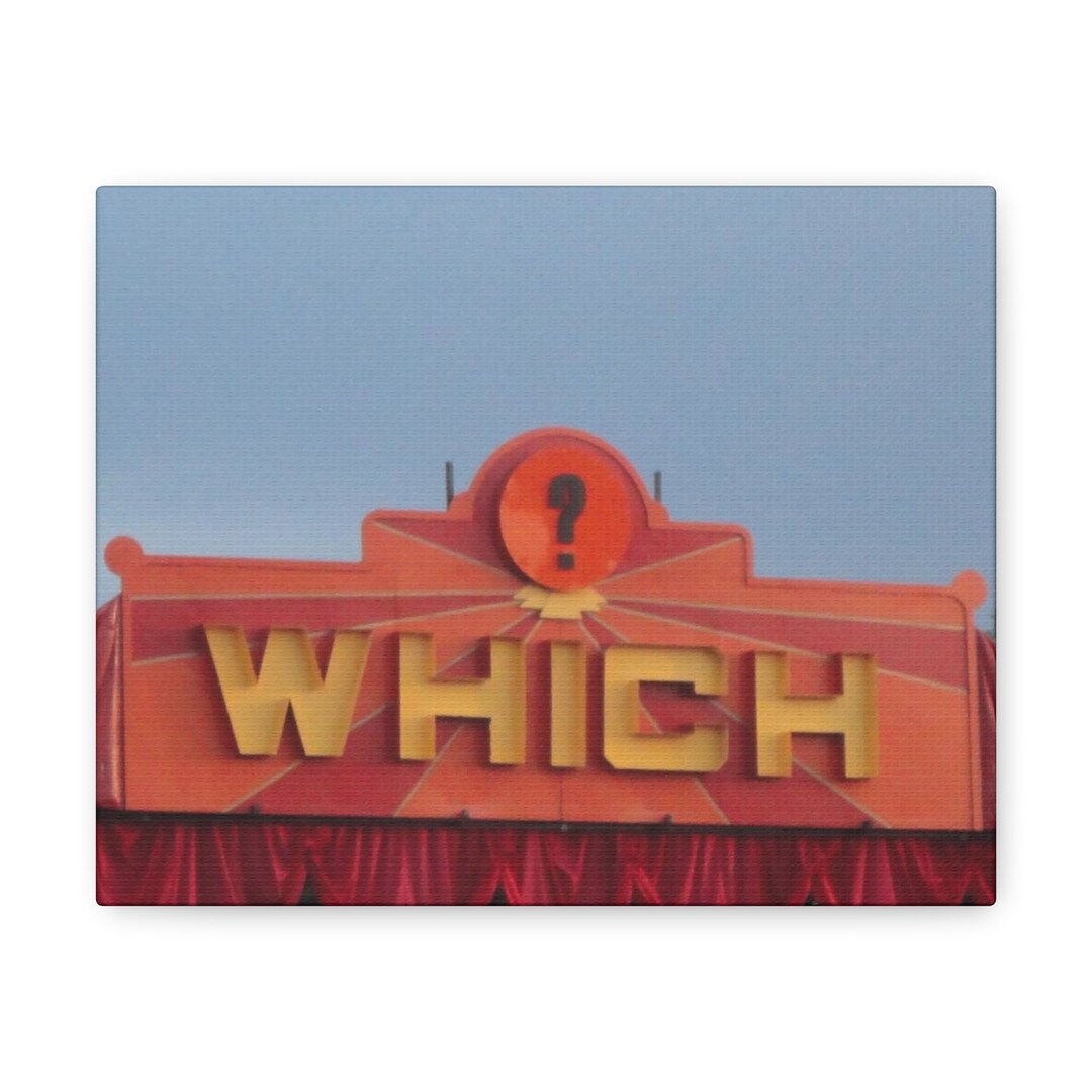 Bonnaroo Themed - Which? - Canvas Gallery Wraps - Wall Art, Bonnaroo ...