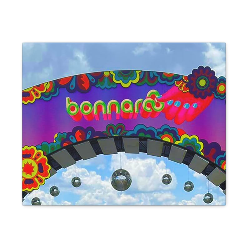 Bonnaroo '24 Art Bonnaroo Wall Art for Living Room the Arch Canvas ...