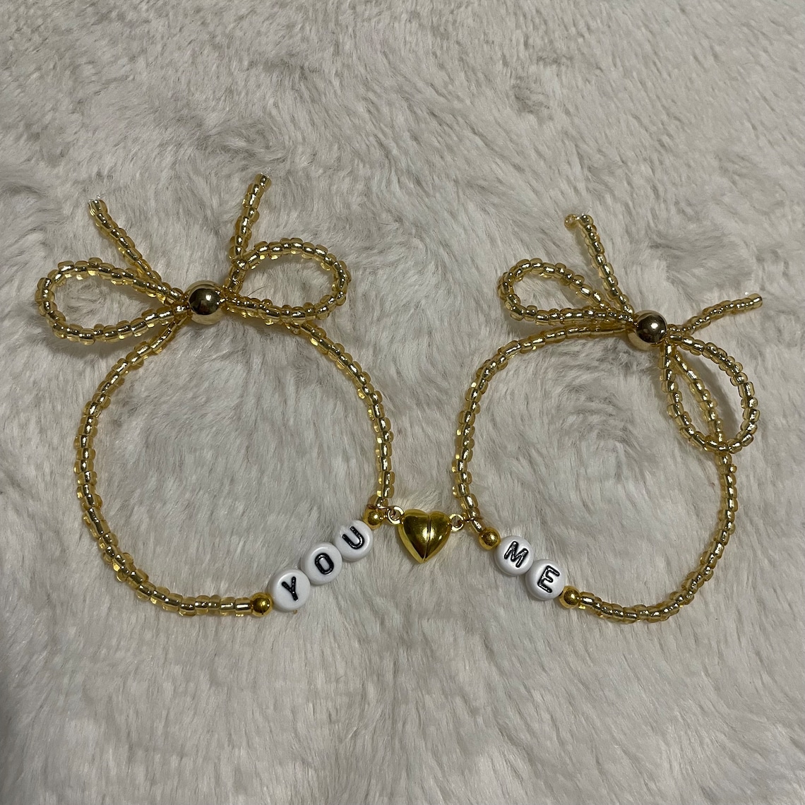 You and Me Friendship Bracelets set of 2 - Etsy