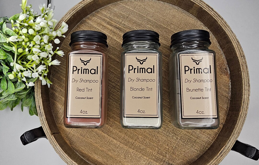All-natural, Chemical-free Dry Shampoo Powder: Handcrafted Hair Care ...