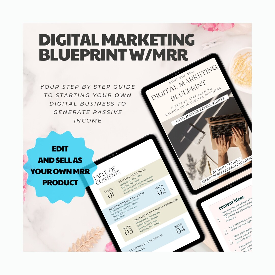 Done for You: Digital Marketing Blueprint With Master Resell Rights ...