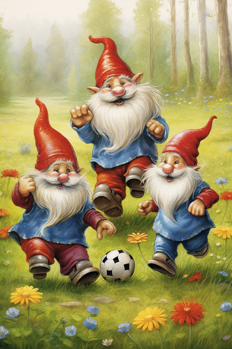 Fun Loving Gnomes- A Coloring Book for ALL Ages - Etsy