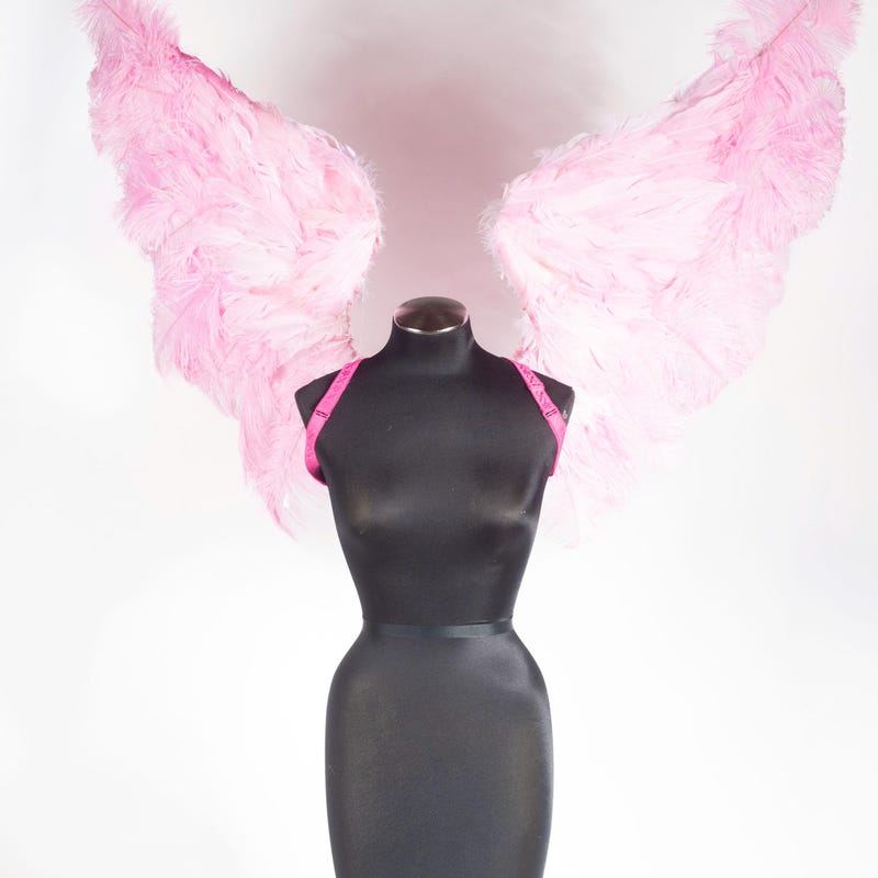 Pink Angel Wings - Etsy