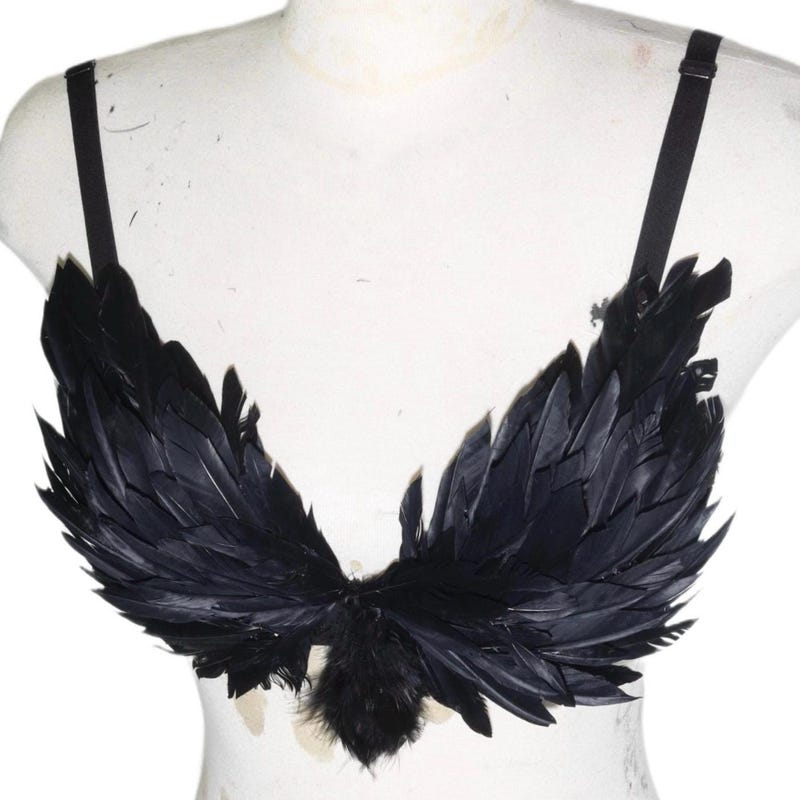 Feather Bra - Etsy