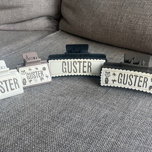 Guster Band Hair Claw Clip With Album Icons Logos Large Small - Etsy