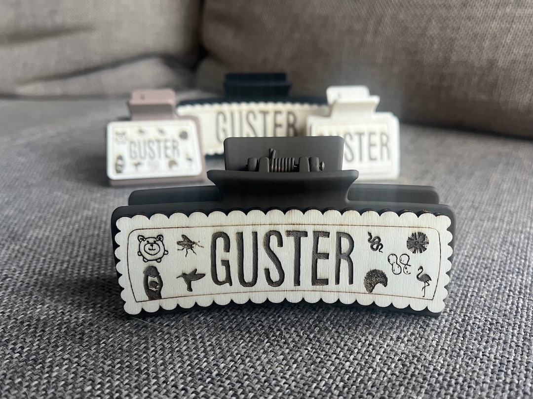 Guster Band Hair Claw Clip With Album Icons Logos Large Small - Etsy