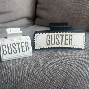 Guster Band Hair Claw Clip With Album Icons Logos Large Small - Etsy