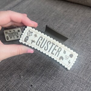 Guster Band Hair Claw Clip With Album Icons Logos Large Small - Etsy