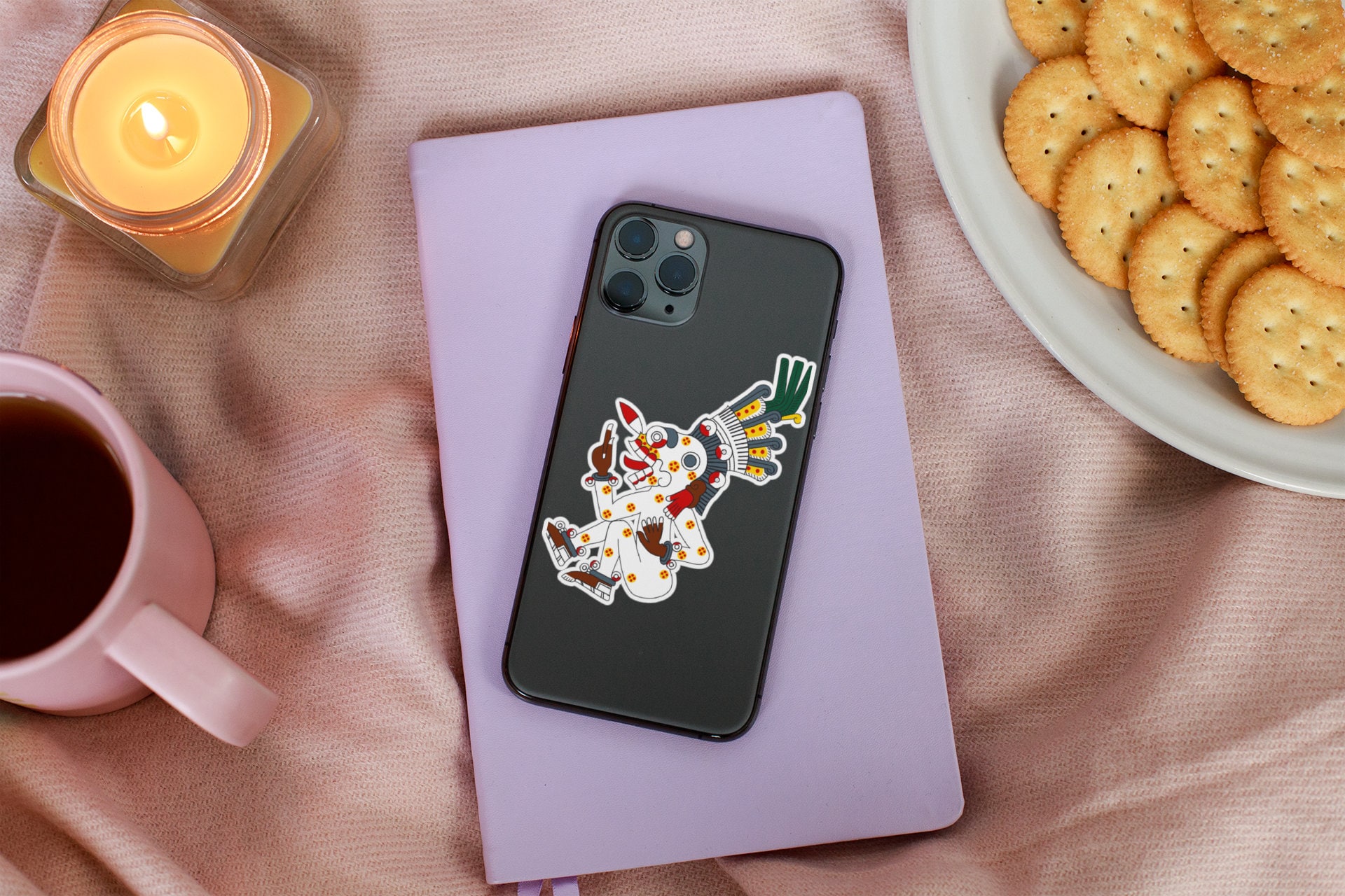 Mictlantecuhtli| Aztec | Sticker | Custom Sticker | Personalized ...