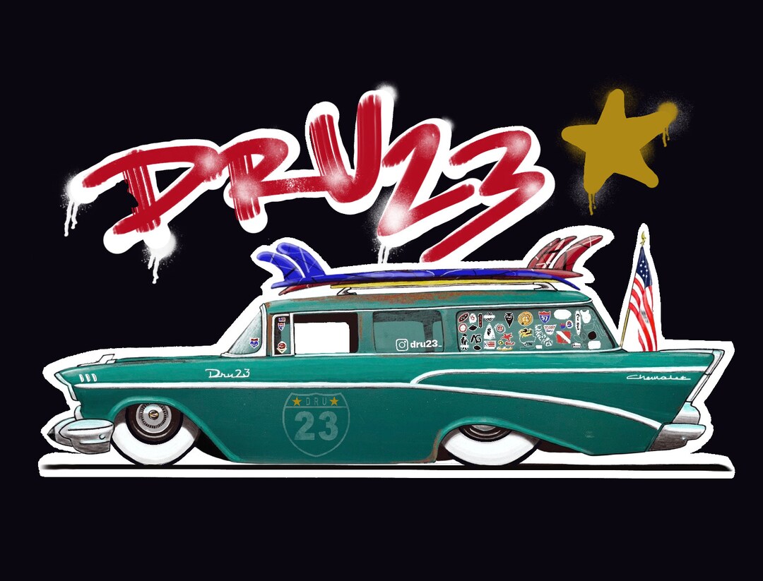 Classic Car Renderings - Etsy