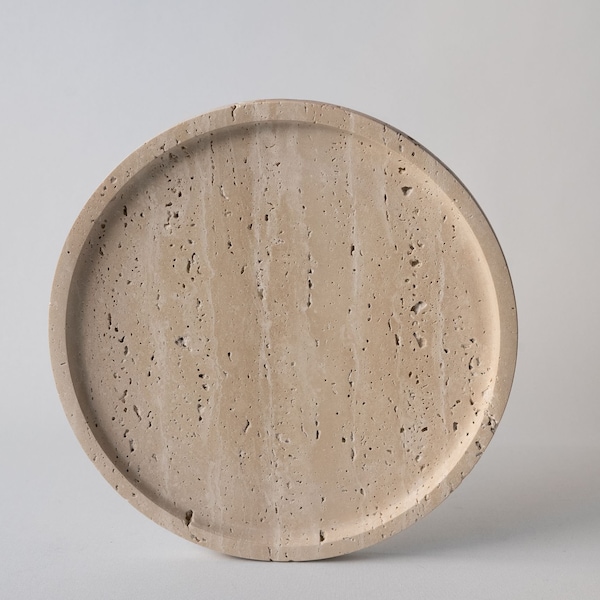 Travertine Serving Tray - Etsy